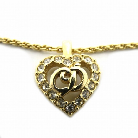 Dior | Jewelry | Christian Dior Dior Cd Logo Gold Color Brand Accessory ...